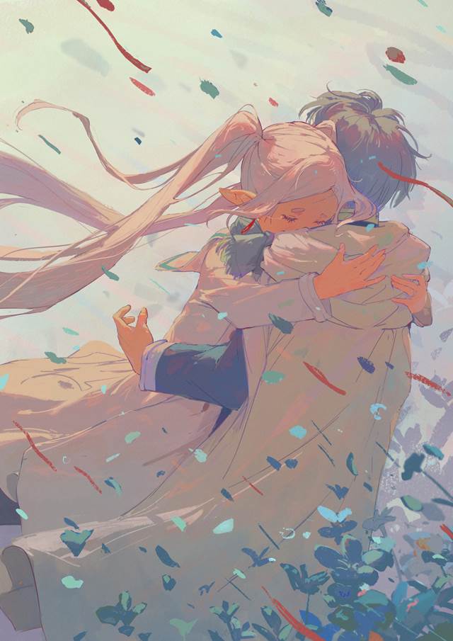 像春风一般温柔的画风，Pixiv人气插画师hano-ID:50599889 | BoBoPic