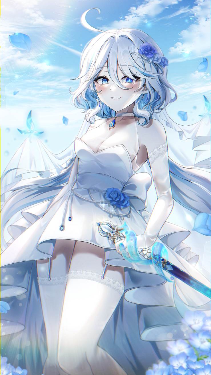 Furina|插画师Ryunbi的少女插画图片 | BoBoPic