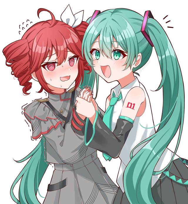 初音未来 重音teto图片 尺寸3017x3285 Bobopic
