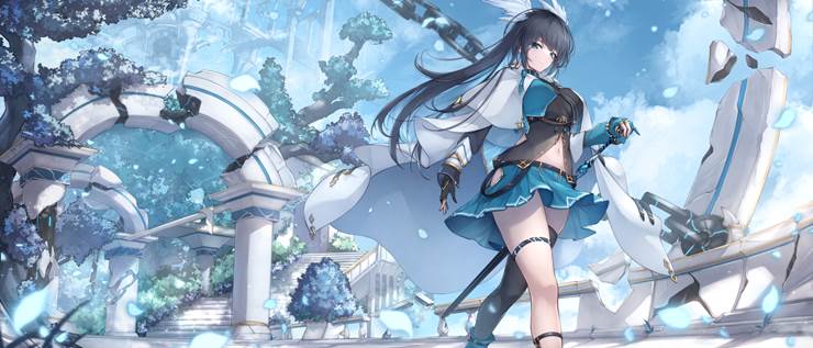 旧主街|插画师月影金凤C103日西そ21的黑发插画图片 | BoBoPic