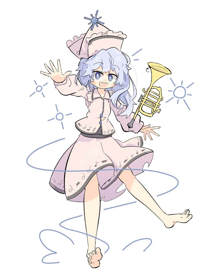 东方project 东方 梅露兰·普莉兹姆利巴 Touhou Project 100 Bookmarks 东方project250收藏 赤脚