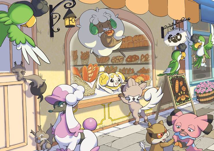 关都#209妖精宝可梦，布鲁(ブルー)插画图片 | BoBoPic