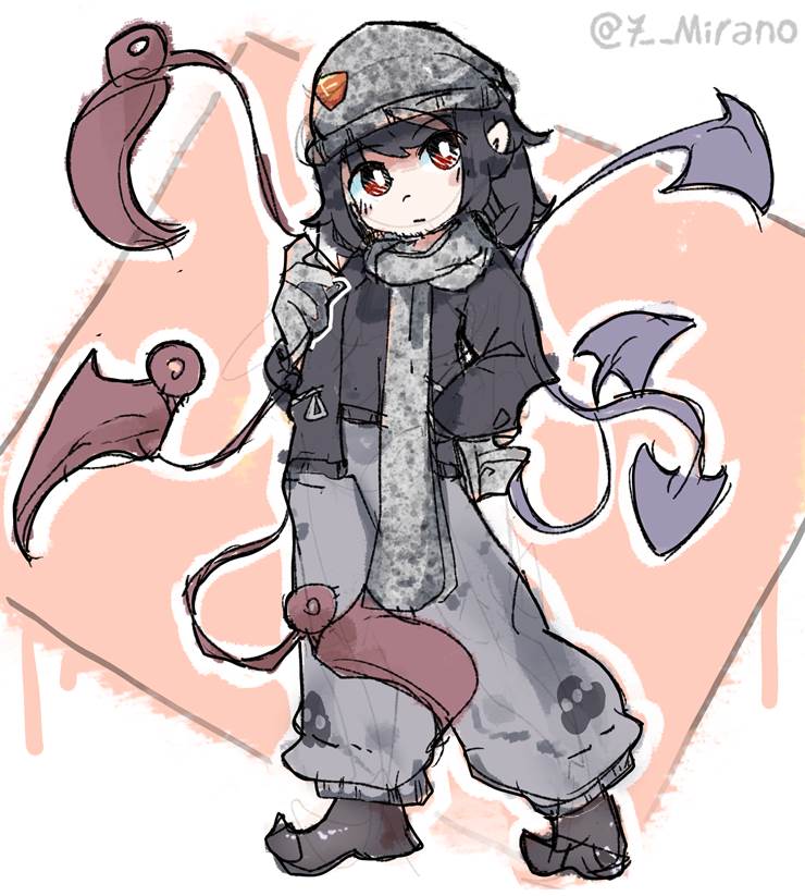 Nue!|插画师7-Mirano的封兽鵺插画图片 | BoBoPic