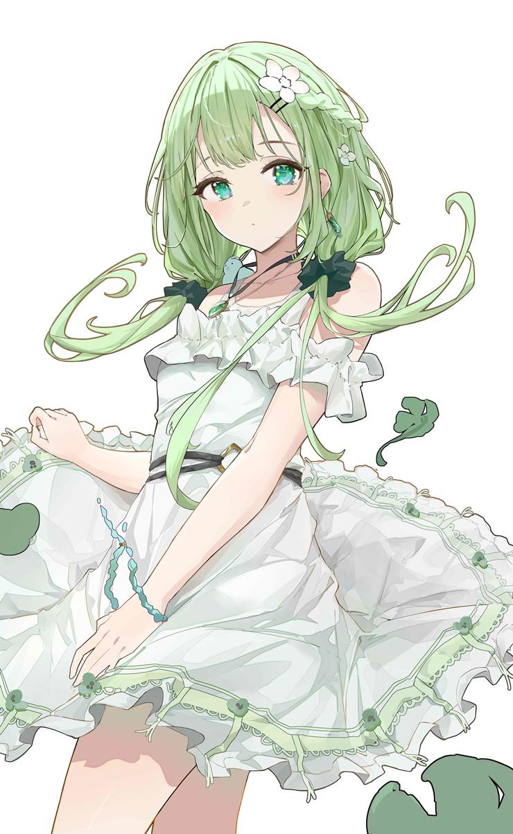 画女孩子特温柔的模样，P站插画师ht_his作品集，ID46376299 | BoBoPic