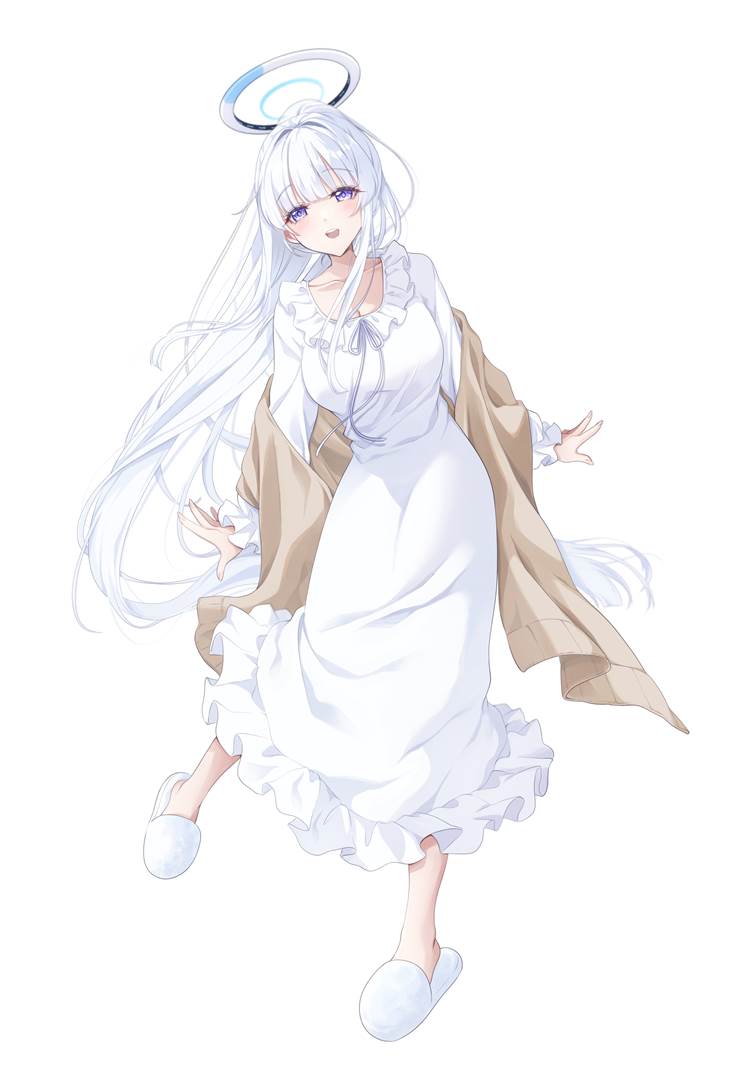 Blue Archive,Ushio Noa,clothed breasts,pajamas, - Yoru'illustration - PixivBox