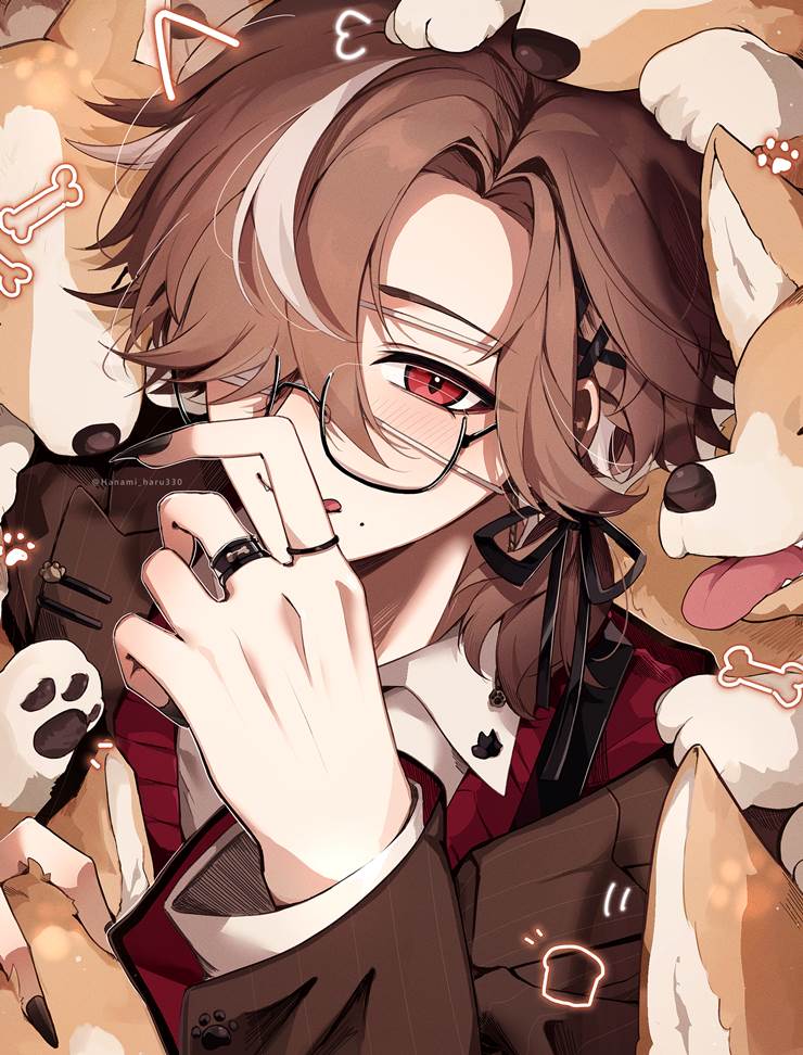 29日目.Wo(a)nderful LIFE🐾|P站柯基图片，尺寸:1962x2578 | BoBoPic