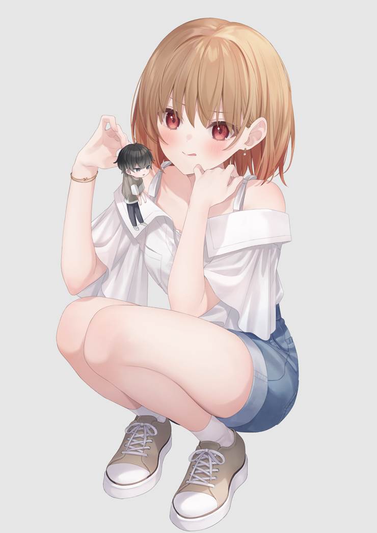 『男女比1：5の世界でも普通に生きられると思った？』插画师jimmy的轻小说插画图片 Bobopic