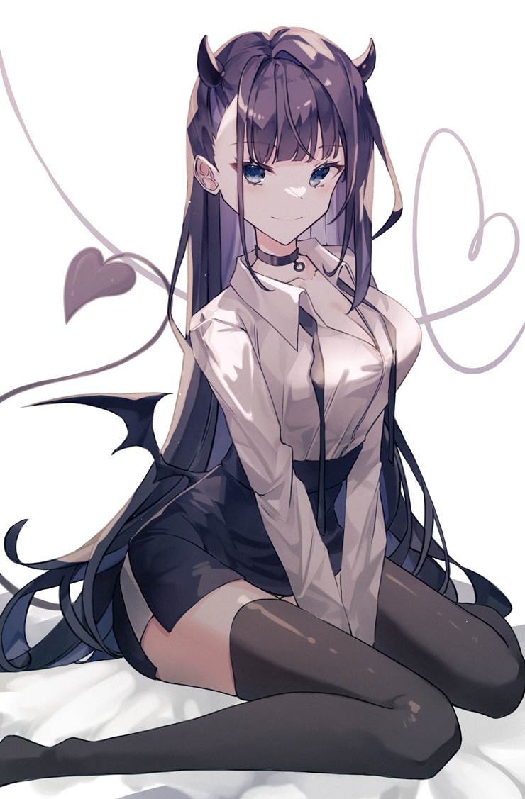 オリジナル|插画师MiyU的女孩插画图片 | BoBoPic