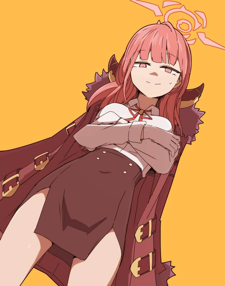 大腿,双臂交叉,陆八魔爱瑠,蔚蓝档案图片|尺寸1320x1680 | BoBoPic