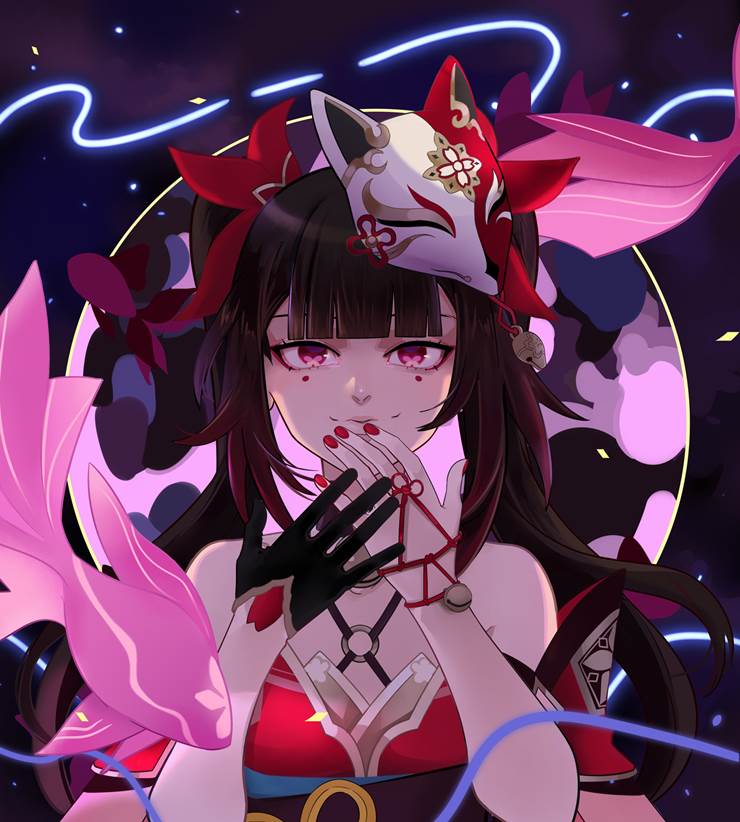 崩坏：星穹铁道,焰火,花火（星穹铁道）,崩坏：星穹铁道100收藏, - merri[ly]'illustration - PixivBox