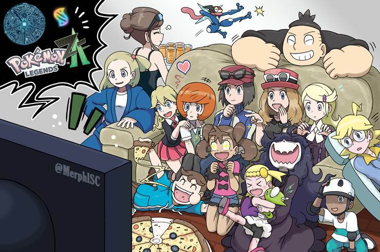 Pokémon,Shauna (trainer),Serena (Trainer),Calem (trainer),Trevor,Pokémon X and Y,human ...
