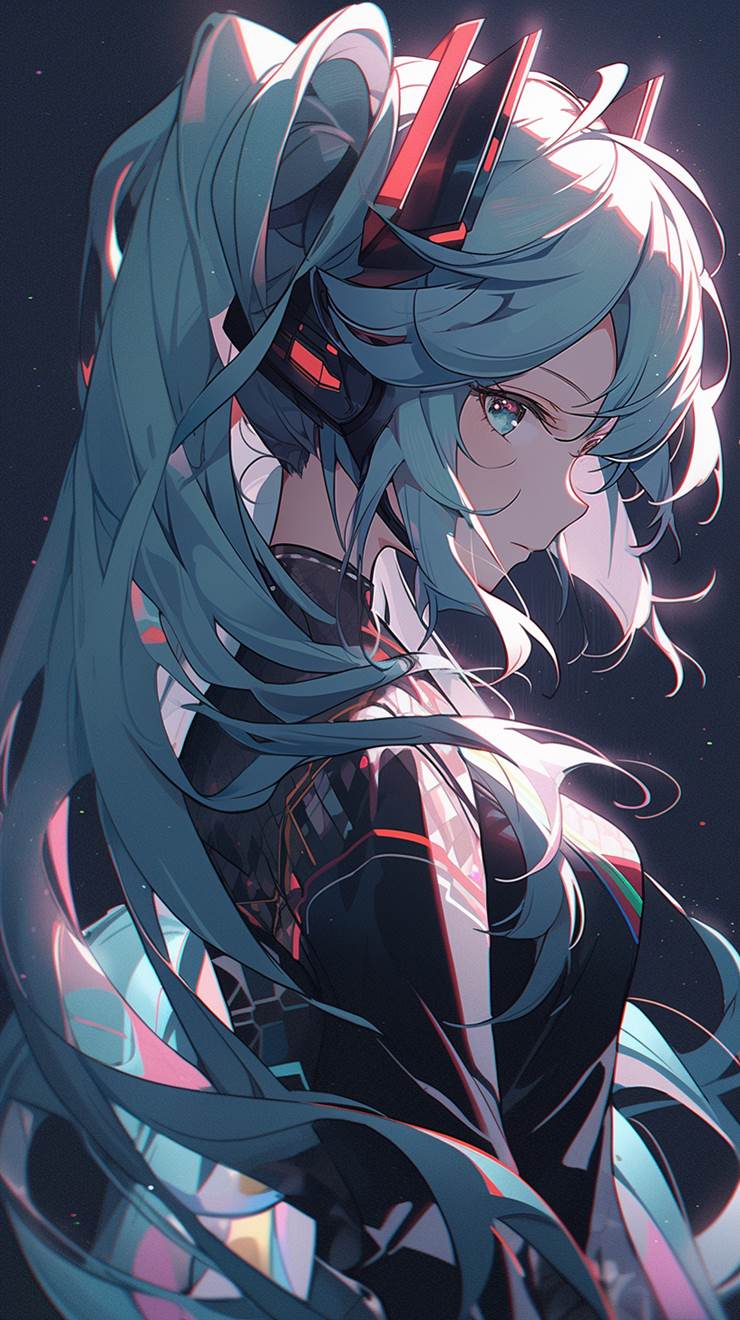 セーバーミク|P站女孩图片，尺寸:816x1456 | BoBoPic