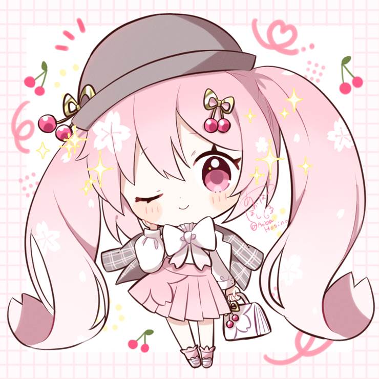 初音未来,Q版图片|尺寸1134x1134 | BoBoPic