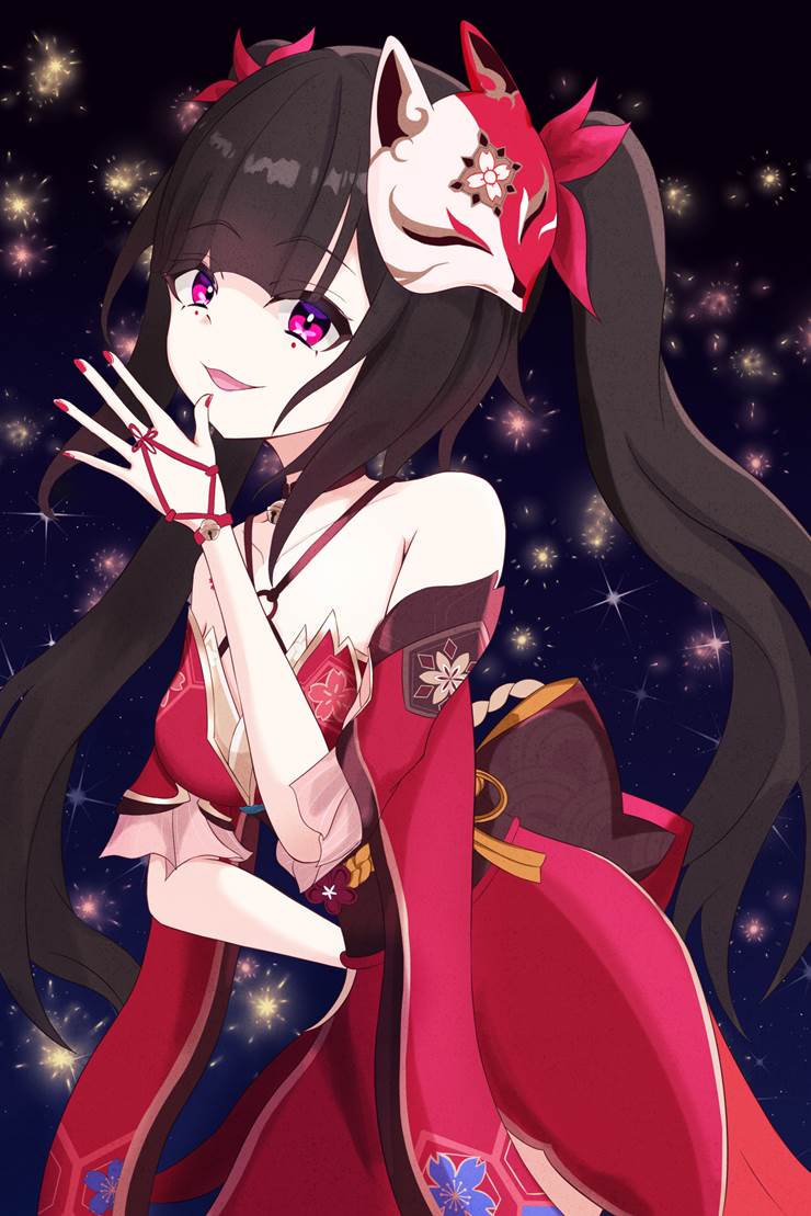 崩坏：星穹铁道,Honkai: Star Rail,花火（星穹铁道）,焰火, - かろ'illustration - PixivBox