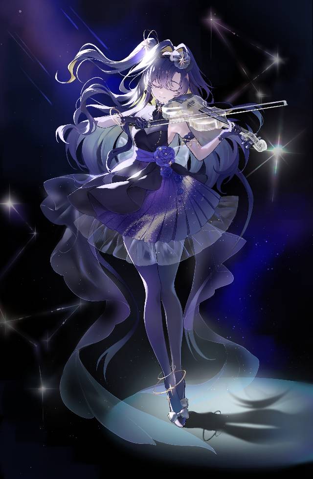 《重返未来：1999》中的角色远旅蓝头发壁纸图片，圣洛夫基金会成员 | BoBoPic