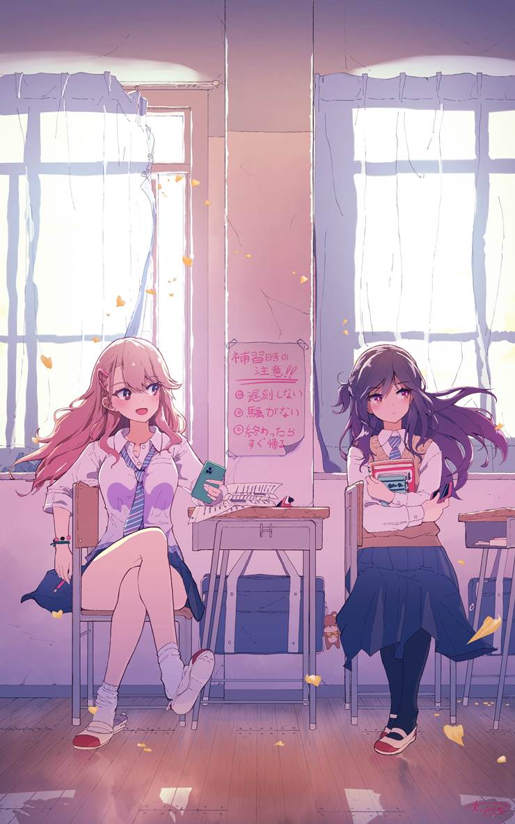 yuri,百合1000收藏, - 香川悠作'illustration - PixivBox