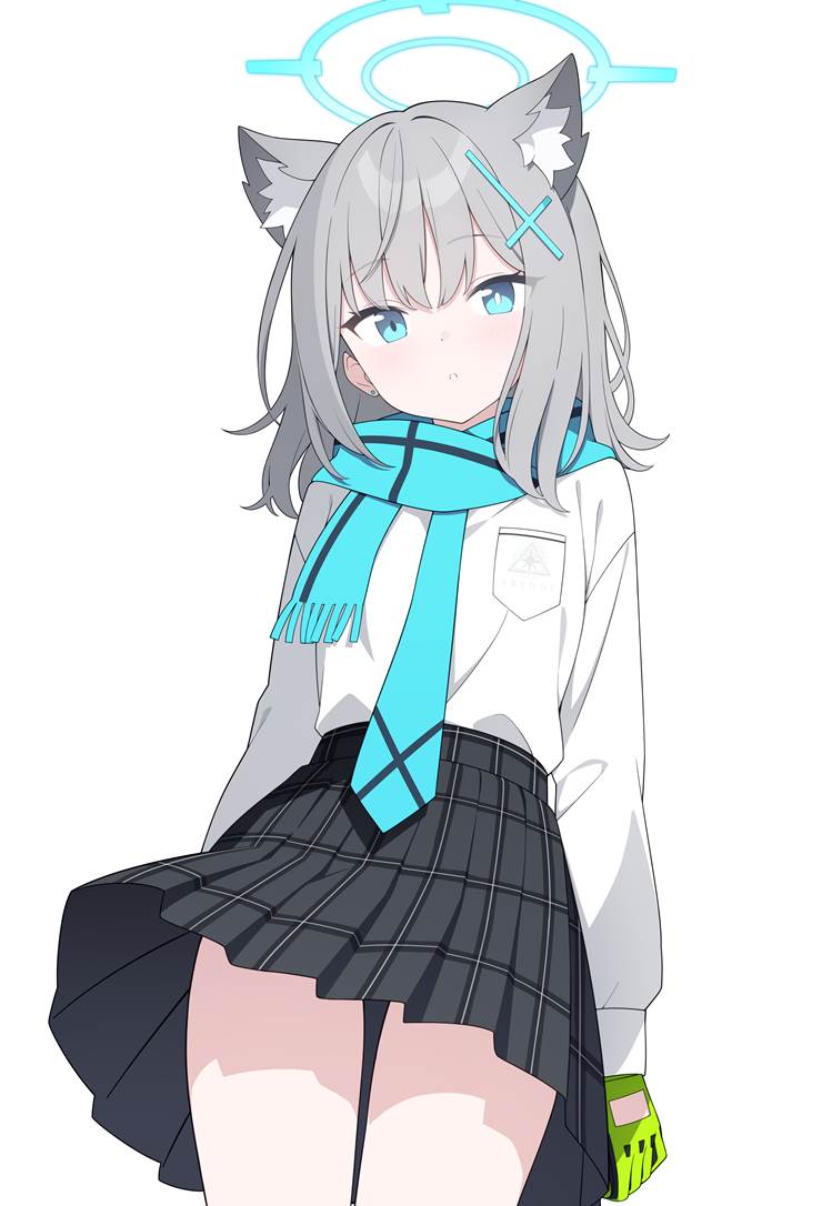 兽耳 蔚蓝档案 砂狼白子图片 尺寸3582x5257 Bobopic