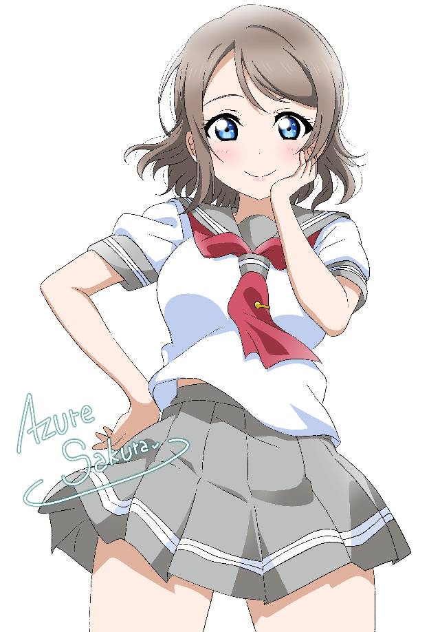 《LoveLive!Sunshine!!》角色渡边曜可爱壁纸图片 | BoBoPic