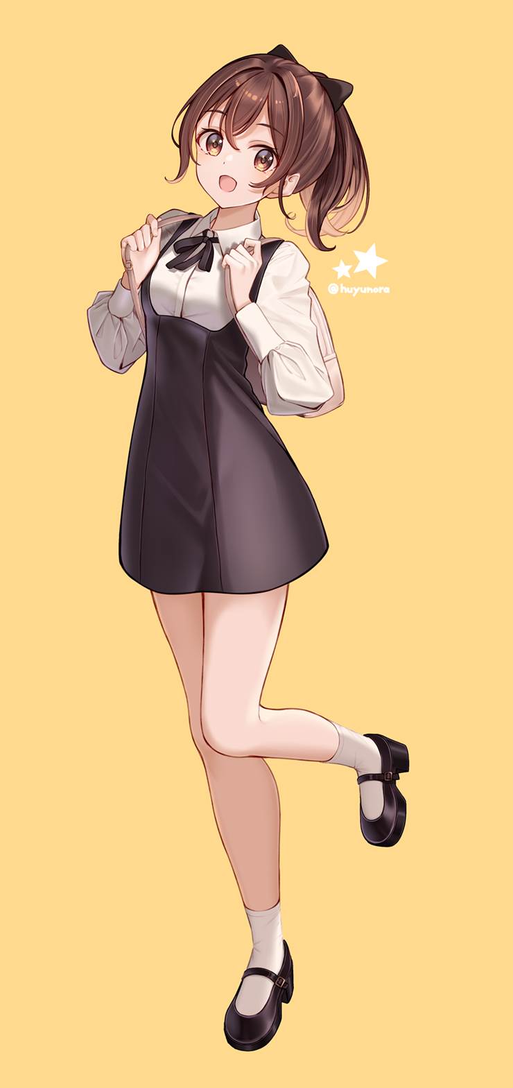 吊带裙,马尾辫,丝带,马尾图片|尺寸943x2000 | BoBoPic