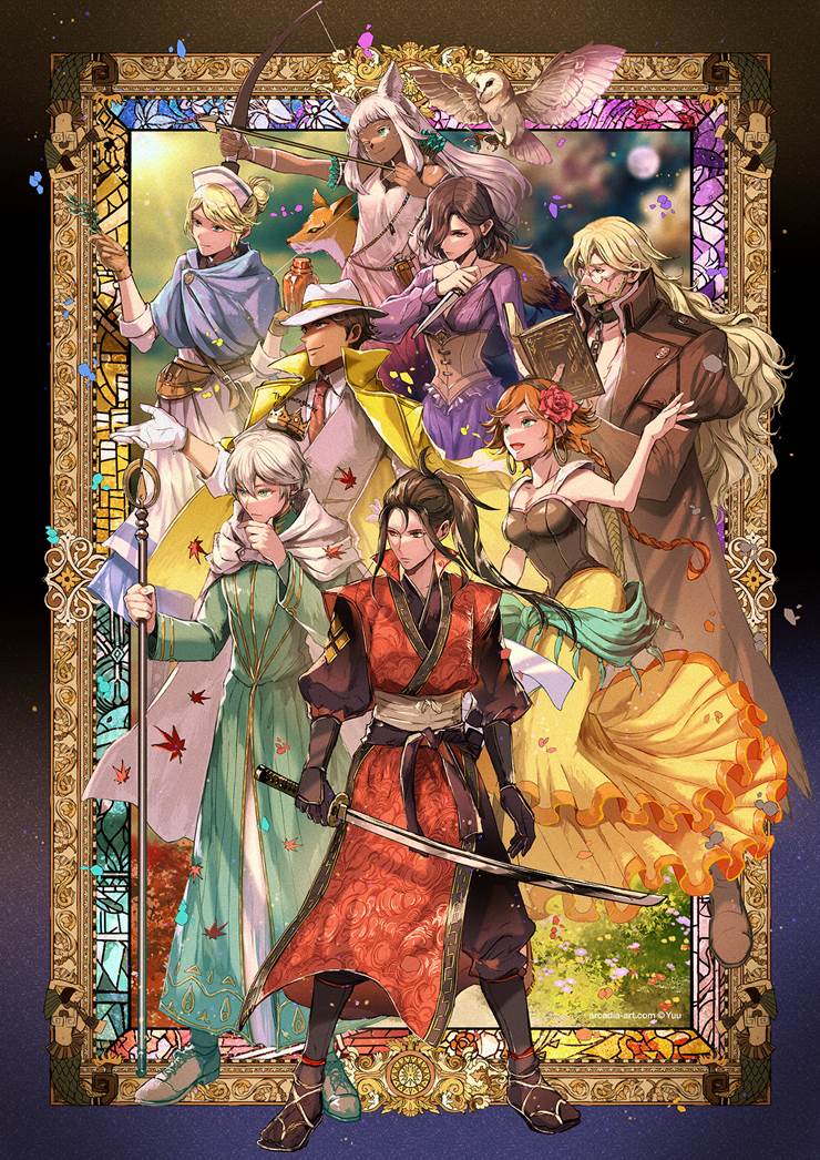 8 TravelersⅡ|P站オクトパストラベラーⅡ图片，尺寸:1200x1697 | BoBoPic