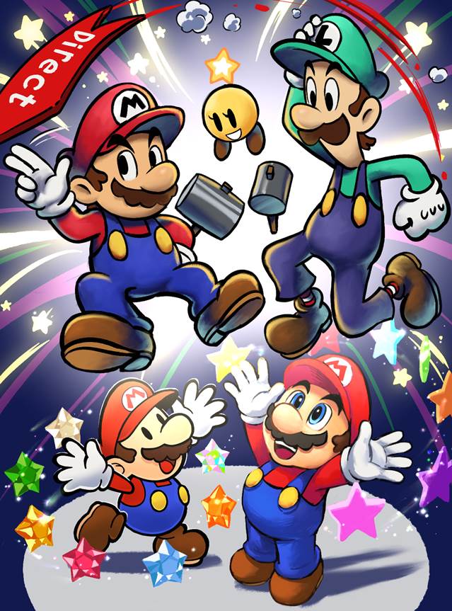 mario,Mario & Luigi (RPG games),Paper Mario: The Thousand-Year Door,Super Mario RPG,Starlow ...