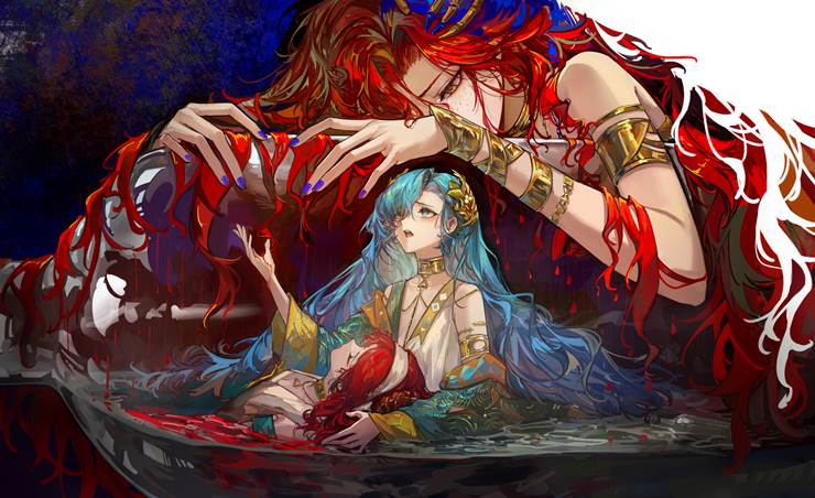 瓶中我|P站重返未来:1999图片，尺寸:4983x3049 | BoBoPic