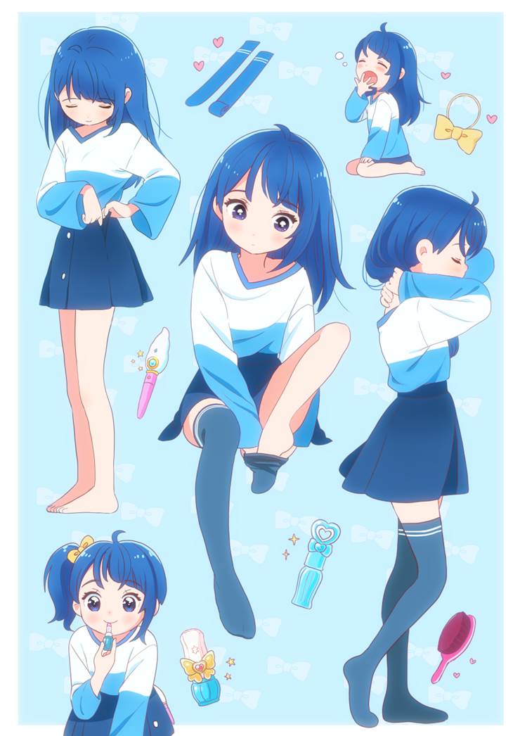 支度,赤脚,足控,光之美少女图片|尺寸905x1280 | BoBoPic