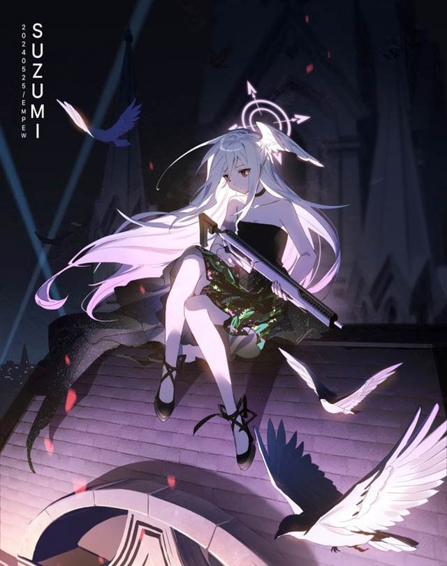 Suzumi Morizuki,Blue Archive, - Empew'illustration - PixivBox