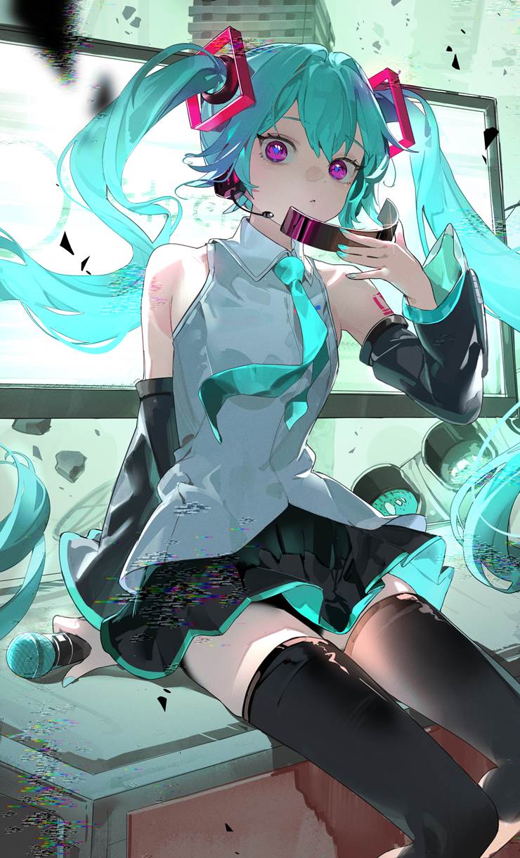 初音未来,匿名M图片|尺寸1984x3274 | BoBoPic