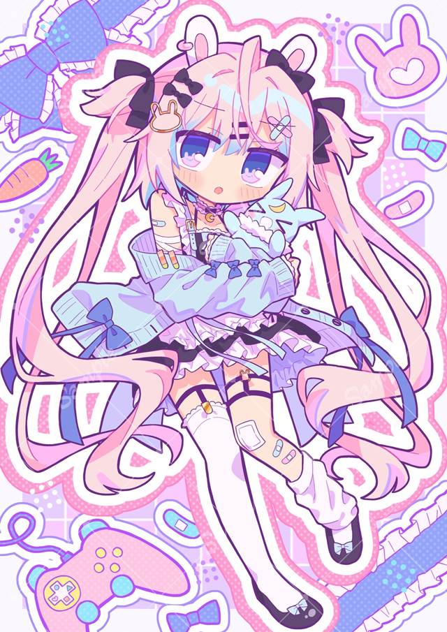 Virtual Youtuber 100+ bookmarks, - リチャード'illustration - PixivBox