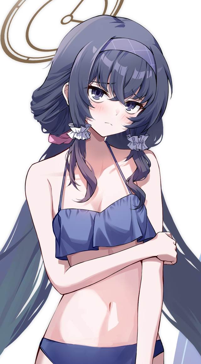 Ui Kozeki,swimsuit,Kozeki Ui (swimsuit),Blue Archive 1000+ users,Blue Archive,sandals, - よんぷ ...