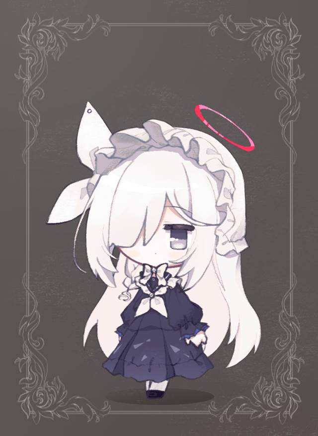 蔚蓝档案,星奈,女孩,Q版图片|尺寸748x1025 | BoBoPic