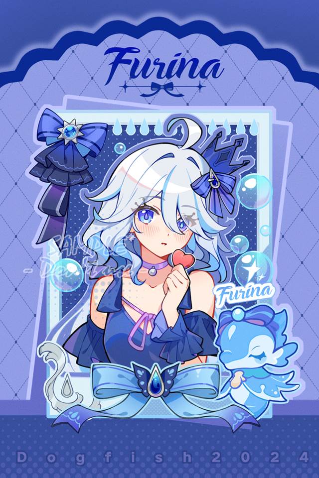 原神,头像,芙宁娜,芙宁娜·德·枫丹图片|尺寸800x1200 | BoBoPic