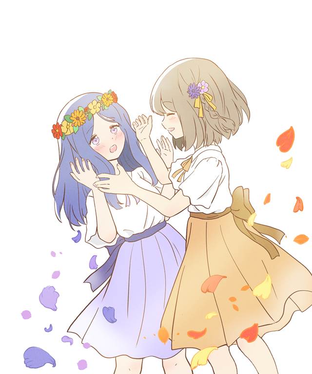 yuri,原创,百合100收藏, - 黒澤カルラ'illustration - PixivBox