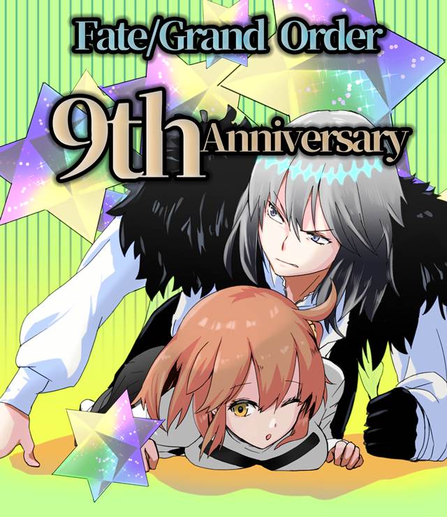 Fate/GrandOrder,咕哒子,FGO9周年メッセージ|PixivFGO9周年图片 | BoBoPic