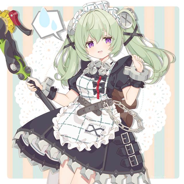 Zenless Zone Zero,Karin,maid uniform,maid,Zenless Zone Zero 500+ Bookmarks, - もいもい@skebお気軽に ...