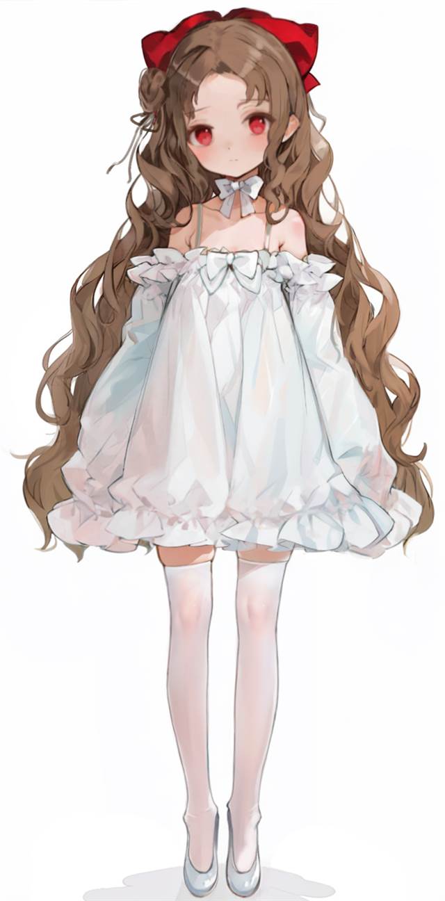 girl,loli,flat chest,bewitching thighs,white tights,young girl,cuteness is justice,original,OC ...