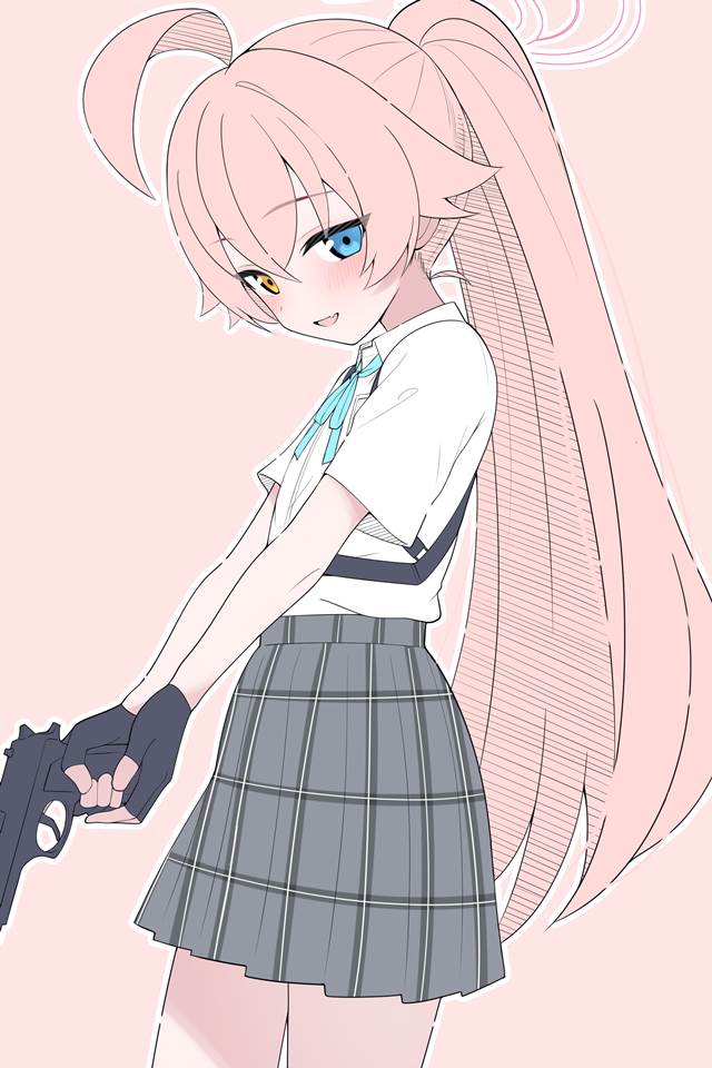 马尾辫,蔚蓝档案,马尾,小鸟游星野图片|尺寸2360x3541 | BoBoPic