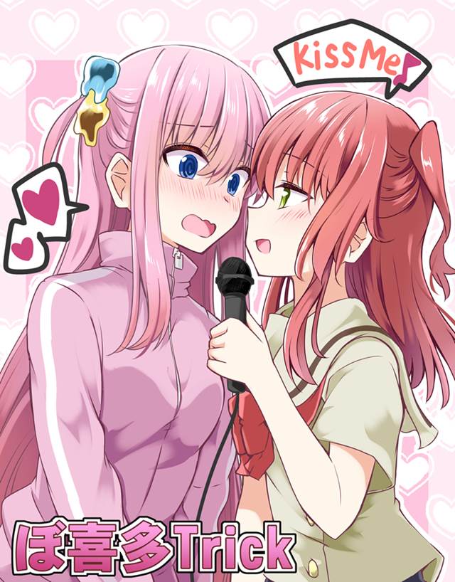 Ikuyo Kita,后藤一里×喜多郁代,yuri, - いちみ'illustration - PixivBox