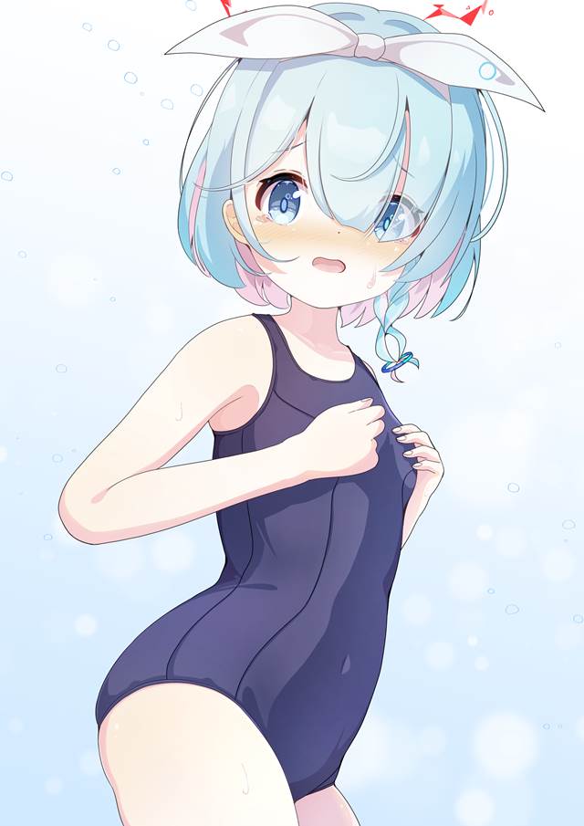 碧蓝档案,学生泳衣,Alona (Blue Archive),Arrona, - らてまる'illustration - pixivdaily