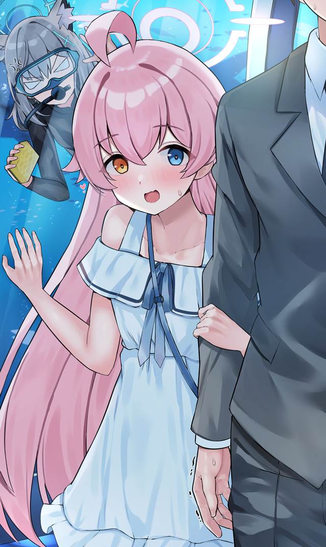 水族馆,小鸟游星野,蔚蓝档案,存在感图片|尺寸1540x2580 | BoBoPic