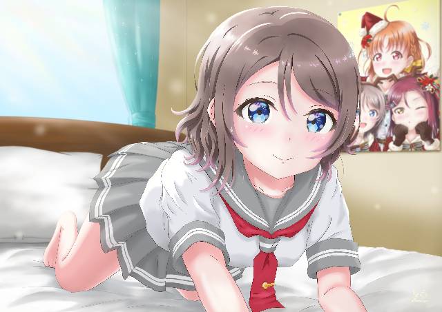 《LoveLive!Sunshine!!》角色渡边曜可爱壁纸图片 | BoBoPic