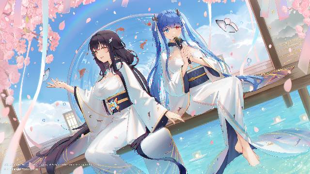 碧蓝航线,碧蓝航线六周年纪念,吾妻（碧蓝航线）,伊吹（碧蓝航线）,碧蓝航线1000users加入书籤, - 瑪雅G'illustration ...