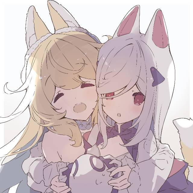 女孩子,原创,fox ears,yuri, - p19 🐈'illustration - PixivBox