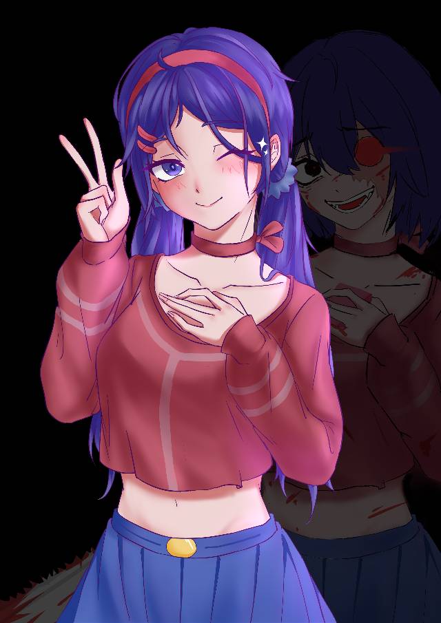 PC类心理恐怖游戏《米塔》同人P站图片 | BoBoPic