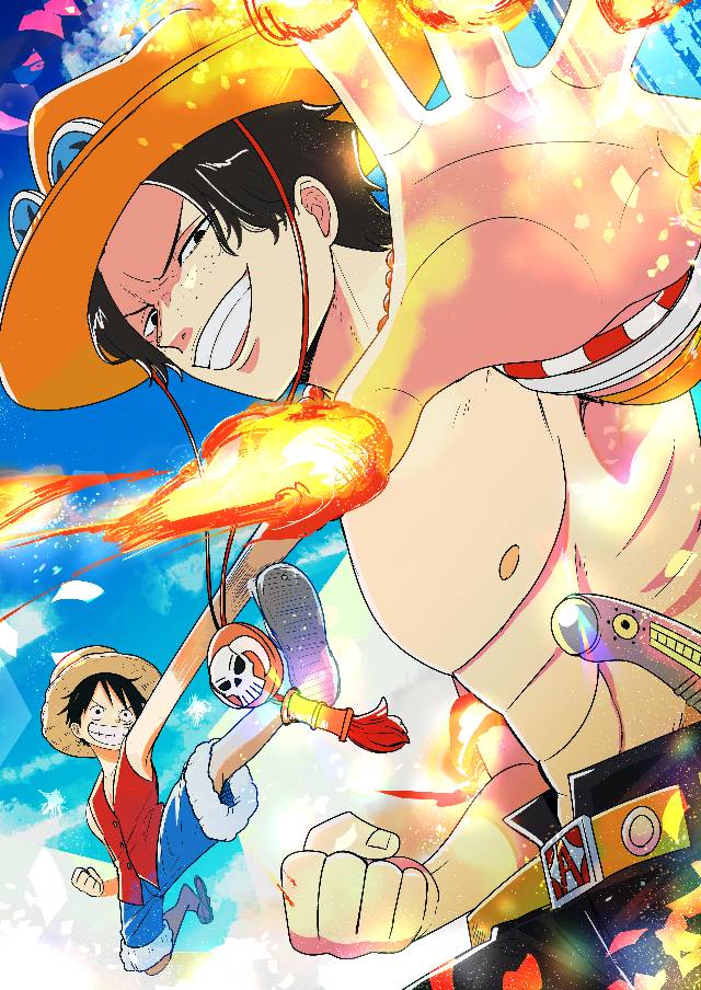 海贼王,路飞,艾斯,蒙奇·D·路飞图片|尺寸2481x3508 | BoBoPic