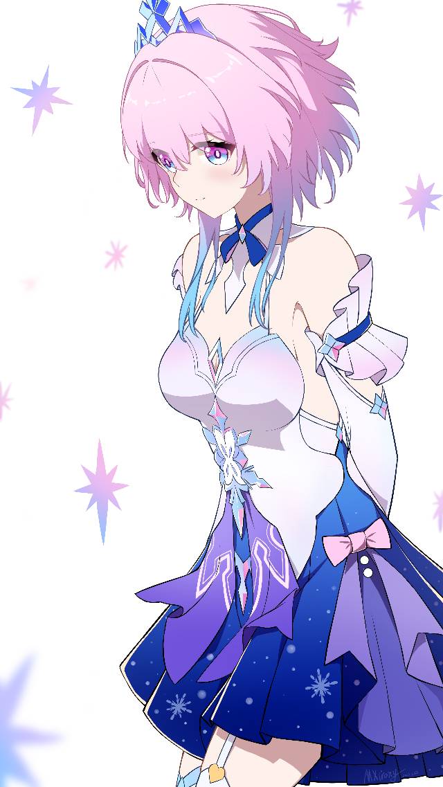 drawing on board,painting,girl,formal dress,Honkai: Star Rail,March 7th, - MXirony'illustration ...