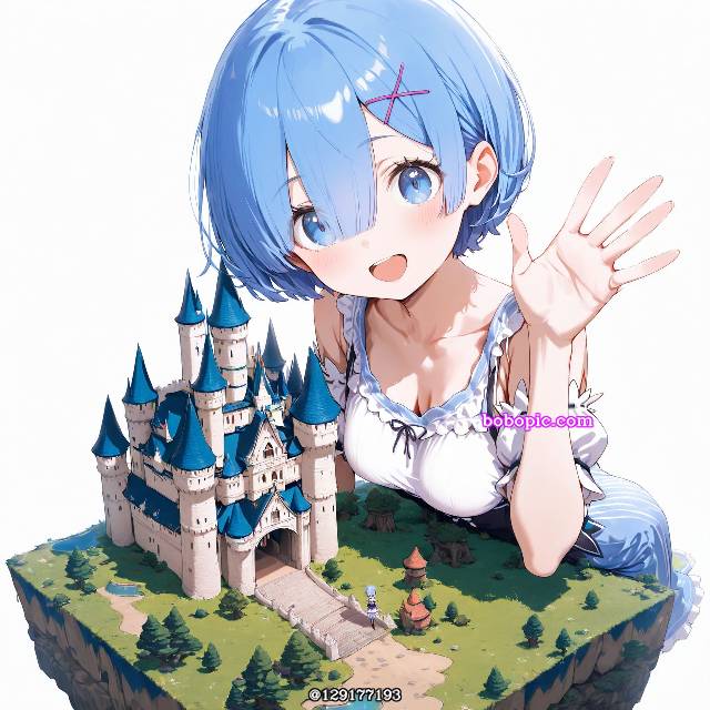 雷姆,美少女,蕾姆,Re:从零开始的异世界生活图片|尺寸1536x1536 | BoBoPic