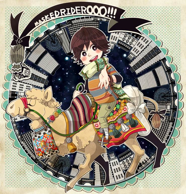 仮面ライダーOOO,仮面ライダーオーズ|Pixiv火野映司图片 | BoBoPic