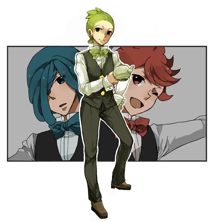 3人の兄弟|P站天桐图片，尺寸:2480x2600 | BoBoPic